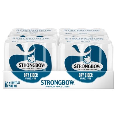Strongbow Dry Can 24 x 500ml | PnP