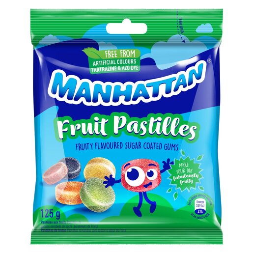 Manhattan Fruit Pastilles 125g | PnP