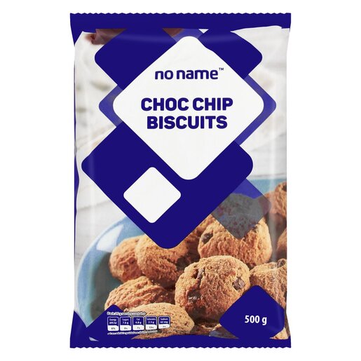 No Name Choc Chip Biscuits 500g | PnP