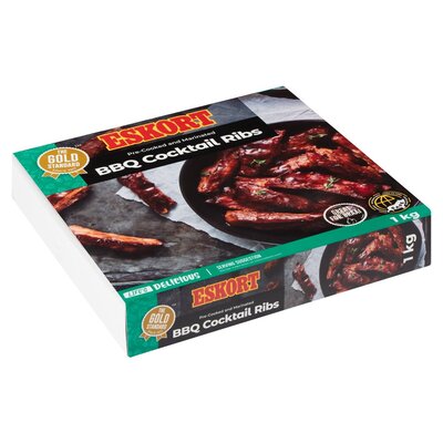 Eskort Bbq Cocktail Ribs 1kg | PnP