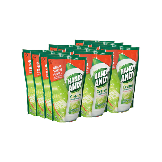 Handy Andy Lemon Multipurpose Cleaning Cream Refill 750ml x 12 | PnP
