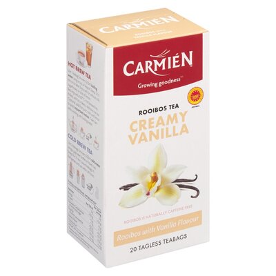 Carmien Organic Rooibos Vanilla Flavoured Teabags 20 Pack | Smart Price ...
