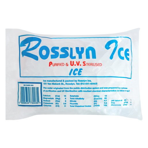 Rosslyn Ice Cubes 2kg | PnP