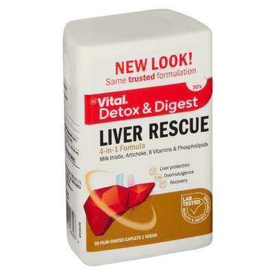 Vital Liver Rescue Tablets 30s | PnP