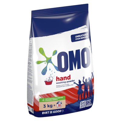 Omo Stain Removal Hand Washing Powder Detergent 3kg | PnP