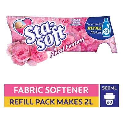 Sta-Soft Floral Fantasy Fabric Softener Refill 500ml | PnP