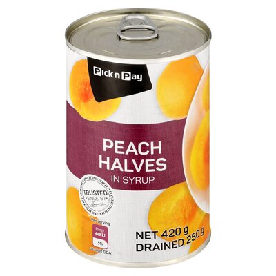 PnP Peach Halves 420g | Smart Price Specials | PnP Home