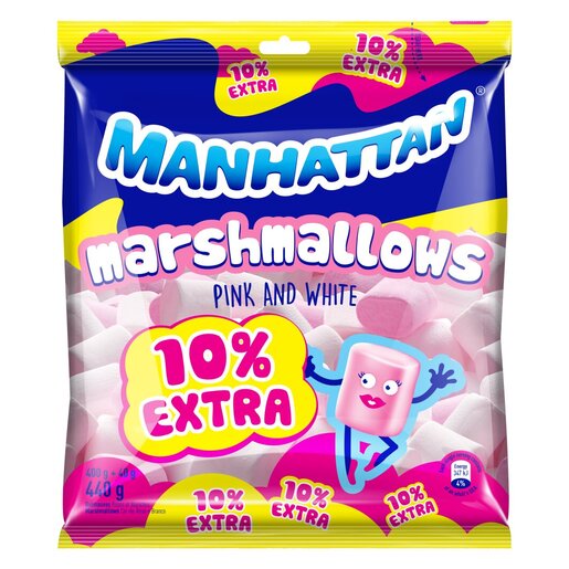 Manhattan Pink & White Mallows 400g | PnP