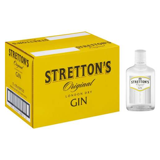 Stretton's London Dry Gin 200ml x 12 | PnP