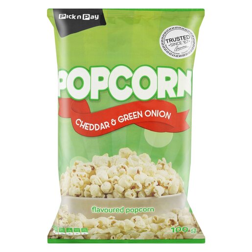 PnP Cheddar & Green Onion Popcorn 100g | PnP