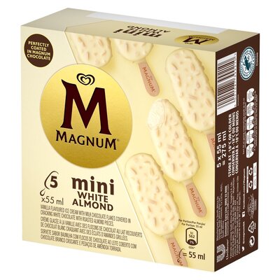 Magnum Mini White Almond Ice Cream 5 Pack | Smart Price Specials | PnP Home