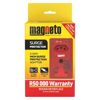 Magneto 2-way High Surge Protect Adaptor | PnP