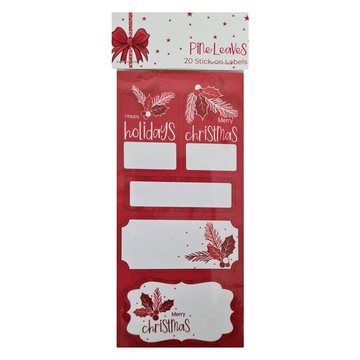Creative Sticky Labels Pine Leaves | PnP