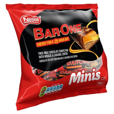 Nestle Bar One Mini Bag 189g | PnP