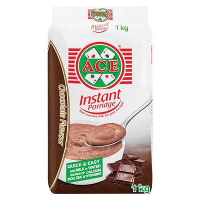 Ace Instant Porridge Chocolate 1kg | PnP