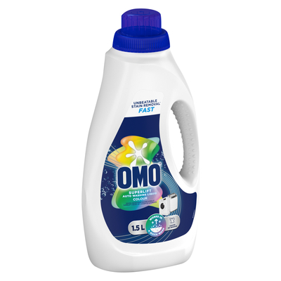 Omo Colour Care Stain Removal Auto Washing Liquid Detergent 1.5L ...
