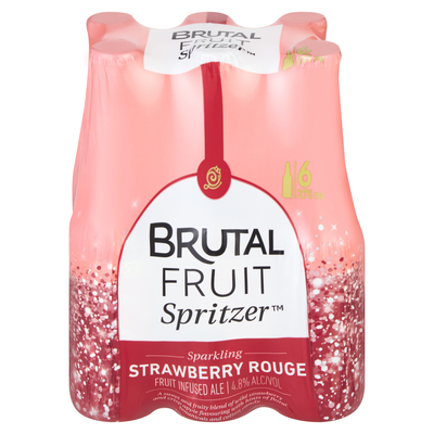 Brutal Fruit Strawberry Rouge 6 x 275ml | PnP