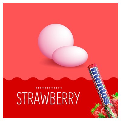 Mentos Strawberry Roll 38g | PnP