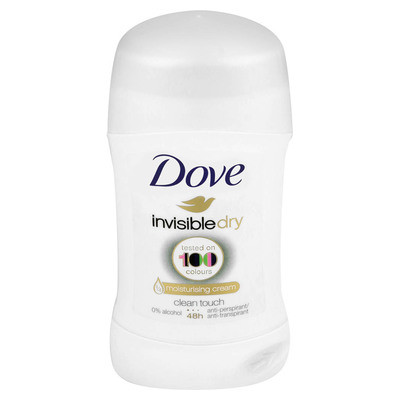 Dove Invisible Dry Clean Touch Deodorant Stick 40ml | PnP