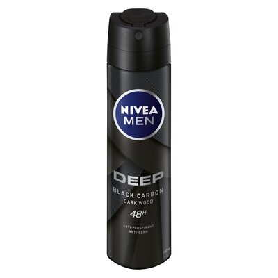 Nivea Men Deep Anti Perspirant Deodorant Body Spray 150ml | PnP