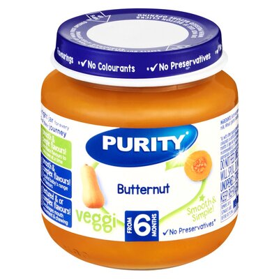 Purity Jar Butternut 125ml from 7 Months | PnP