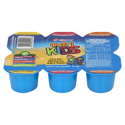 Clover Nutrikids Toffee Dairy Snack 6 Pack | PnP