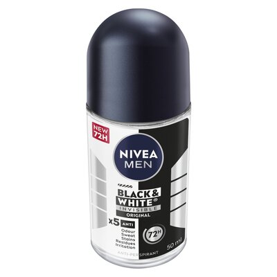 Nivea Men Roll On Black & White Anti- Perspirant 50ml | PnP