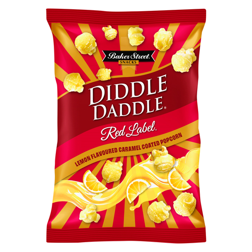 Baker Street Diddle Daddle Lemon Flavoured Caramel Popcorn 150g | PnP