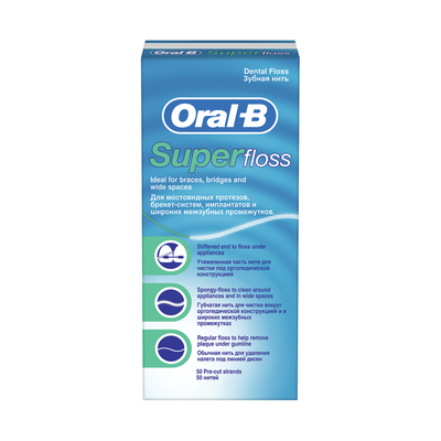 Oral-B Superfloss Regular 50m | PnP