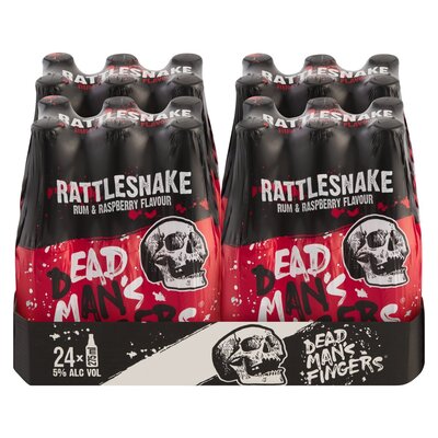 Dead Man's Fingers Rattlesnake Rum & Raspberry Flavour 24 x 275ml | PnP