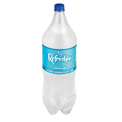 Refresh Lemonade Flavoured Carbonated Soft Drink 2L x 6 | PnP