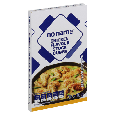 No Name Stock Cube Chicken 12 Pack | PnP