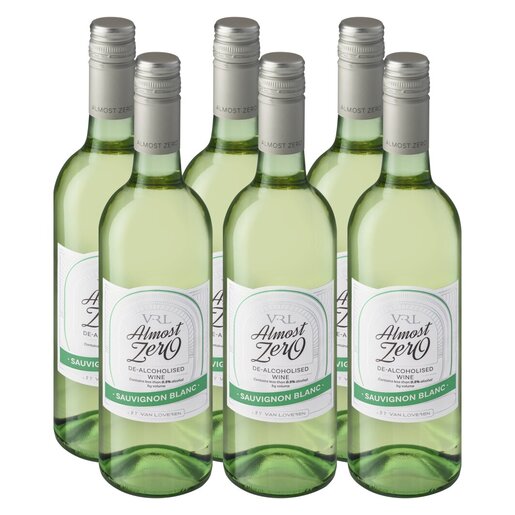 Almost Zero Wonderful White 750ml x 6 | PnP