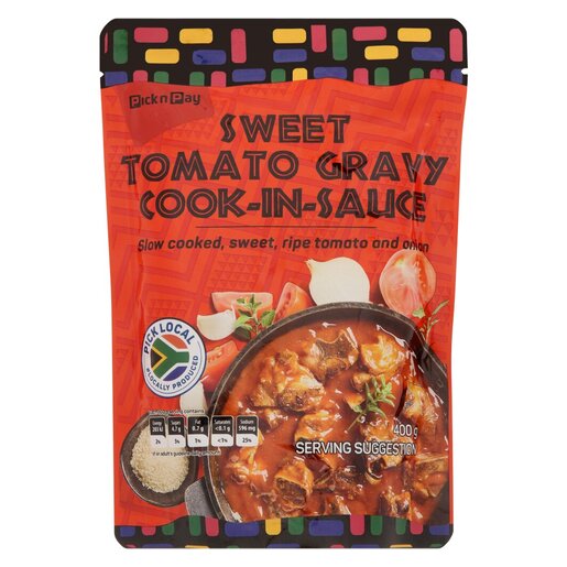 PnP Sweet Tomato Gravy Cook In Sauce 400g | PnP