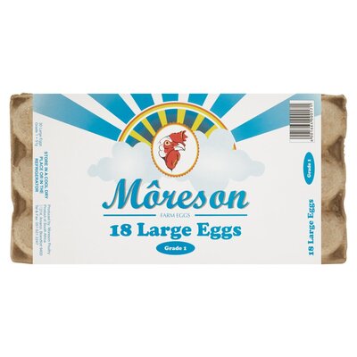 Moreson Large Eggs 18 Pack | PnP