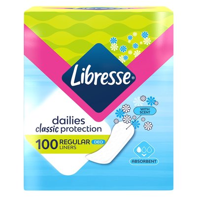 Libresse Panty Liner Normal Classic Scented 100ea | PnP