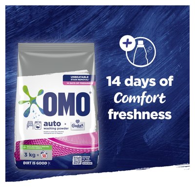 Omo Auto With Comfort Freshness Washing Powder 3kg | PnP