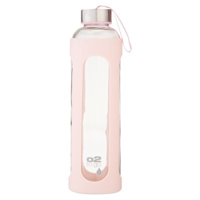 O2 Assorted Silicone Glass Bottle 600ml | PnP