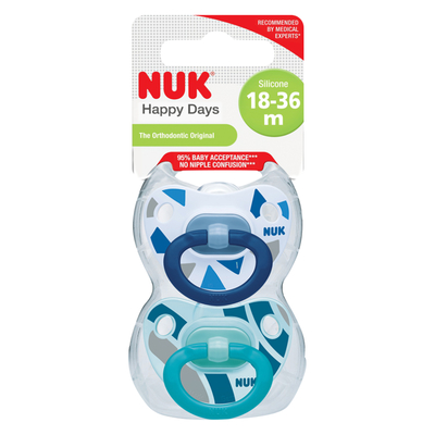 Nuk Silicone Happy Days Soother Size 3 | PnP