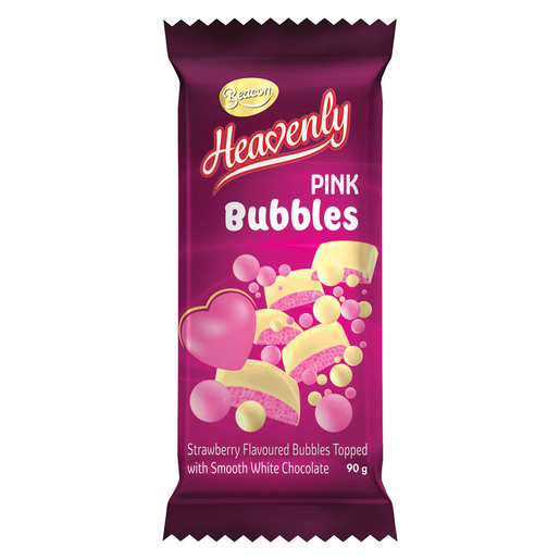 Beacon Heavenly Ruby Bubbles Slab 90g | PnP