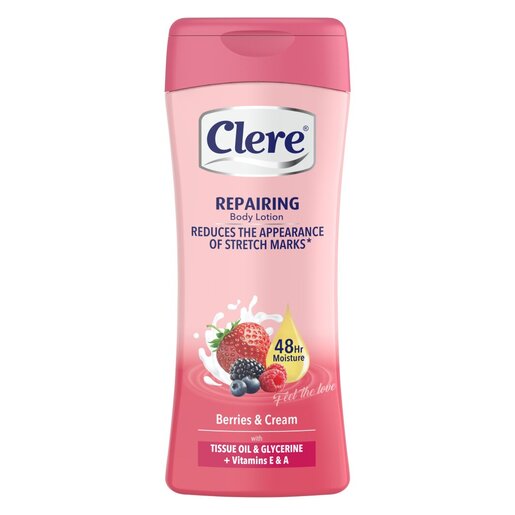 Clere Hand & Body Lotion Berries & Cream 400ml | Smart Price Specials ...