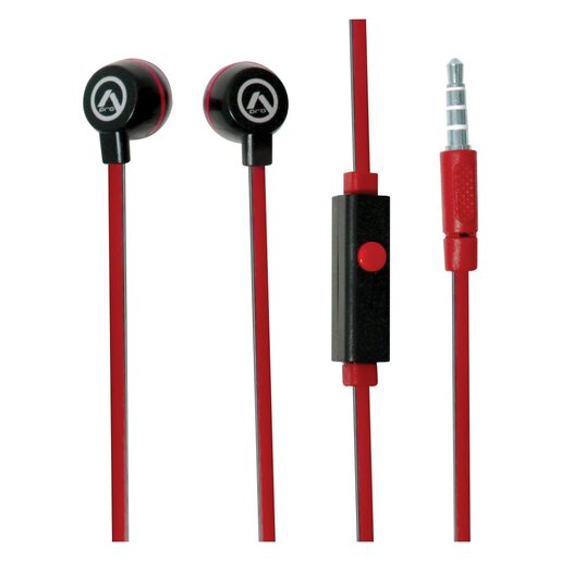 Amplify Pro Vibe Series Eaphone With Mic Black & Red | PnP