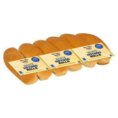 PnP White Hot Dog Rolls 6 Pack | PnP