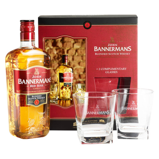 John Bannermans Scotch Whisky Gift Pack 750ml | PnP