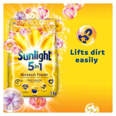 Sunlight Spring Sensations 5in1 Hand Washing Powder 1kg | Smart Price ...