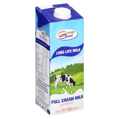 Orange Grove Uht Full Cream Milk 1L | PnP