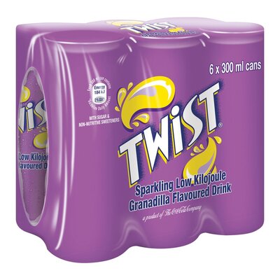 Twist Granadilla Can 6 x 300ml | PnP