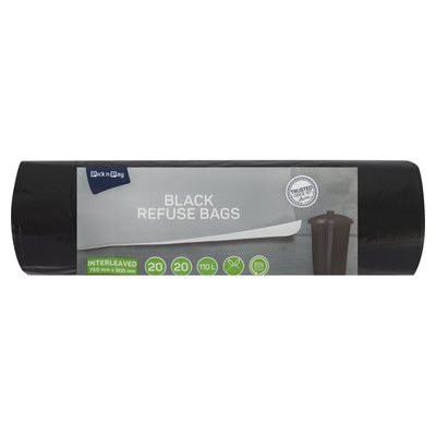 Tuffy Clear Refuse Bags 20 Pack 750mm x 900mm 20 Pack | PnP