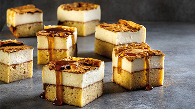 Milk Tart Squares with Burnt-honey Caramel | Recipes | PnP