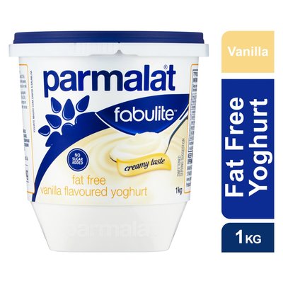 Fabulite Fat Free Smooth Vanilla Yoghurt 1kg | PnP